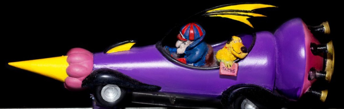 Wacky Races Scalextric Project – IAB Model Making